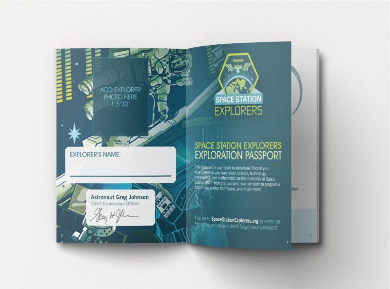 Space Station Explorers Passport - MTN, Inc.